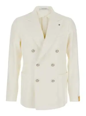 Tagliatore TAGLIATORE Montecarlo Double-Breasted Jacket Multicolor