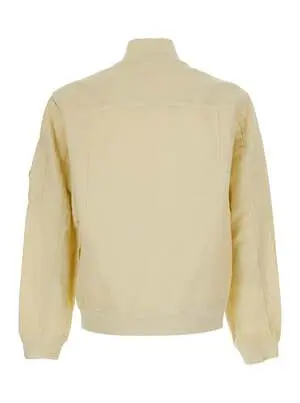C.P. COMPANY Beige Cotton And Linen Jacket
