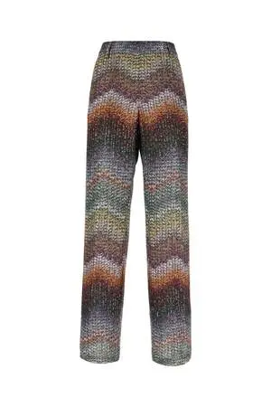 Missoni Zigzag Patterned Trousers - Multicolor