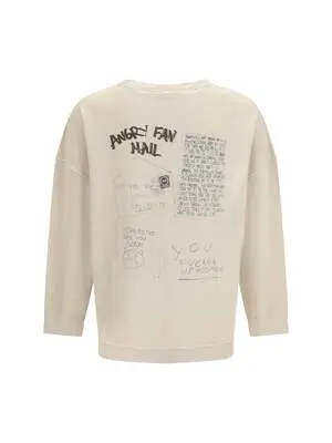 Our Legacy Oversized Graphic Sweatshirt - Multicolor