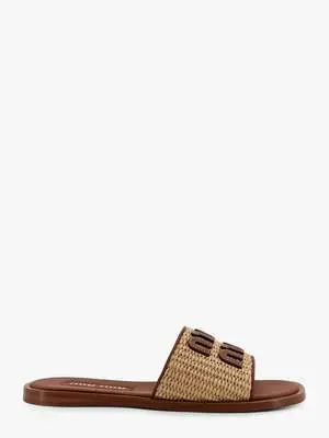 Miu Miu Raffia Shoes For Women