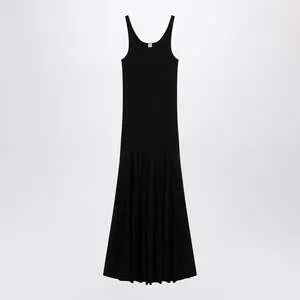 TOTEME Sleeveless Paneled Viscose Knit Maxi Dress