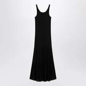 TOTEME Sleeveless Paneled Viscose Knit Maxi Dress