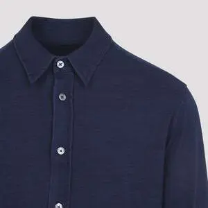 TOM FORD Long Sleeves Shirt - Blue