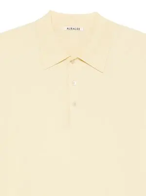 Auralee Cotton Polo Shirt