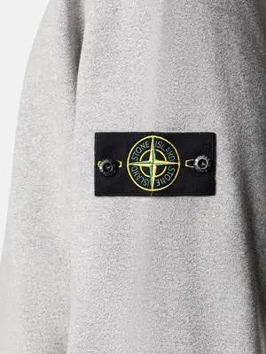 Stone Island Melange Cotton Crewneck Sweatshirt - Multicolor