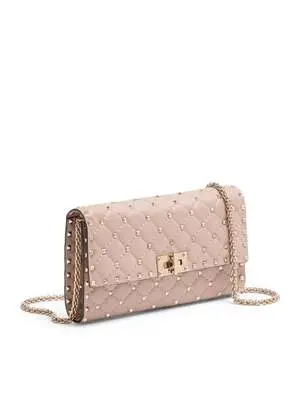 Valentino Garavani Rockstud Spike Nappa Shoulder Bag - Multicolor