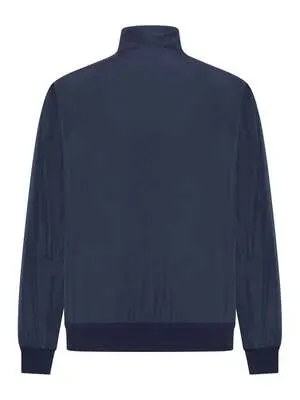 Kiton Technical Fabric Bomber Jacket With High Collar - Multicolor