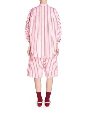Dries Van Noten Striped Cotton Shirt - Multicolor