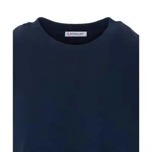Moncler Embroidered T-shirt - Blue