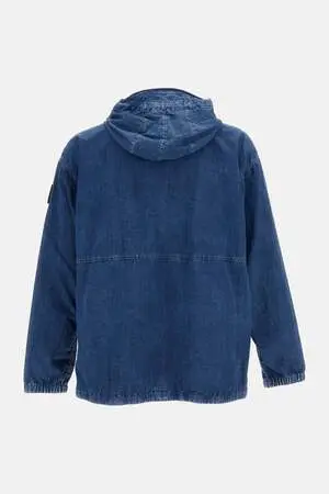 Stone Island Hooded Zip Up Jacket