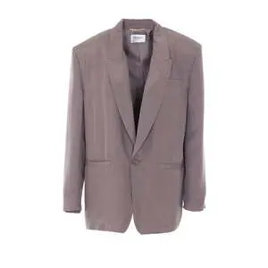 Saint Laurent Habotai Silk Jacket