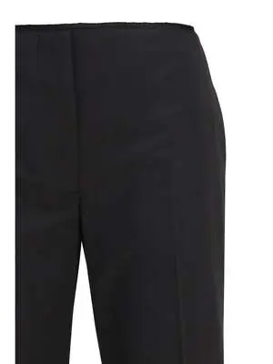 TOTEME Kick Flare Raw-edge Pants