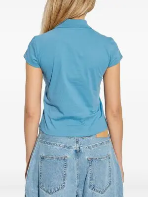 Attico Jersey Polo Shirt - Multicolor