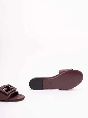 Fendi Baguette Slides - Multicolor