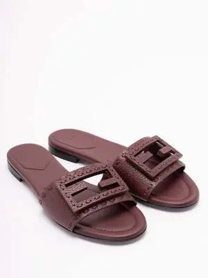 Fendi Baguette Slides - Multicolor