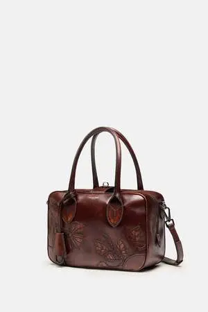 GOLDEN GOOSE Vita Bag Embossed Sheepskin Leather - Multicolor