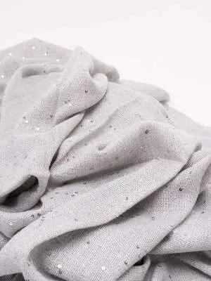 Brunello Cucinelli Cashmere And Silk `diamond` Yarn Scarf