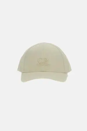 C.P. COMPANY Gabardine Logo Cap