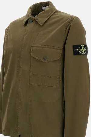 Stone Island Zip Overshirt - Multicolor