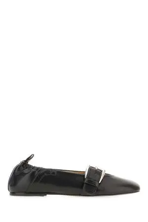 GANNI Flats With Buckle Detail - Multicolor
