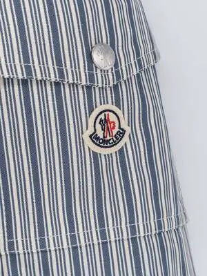 Moncler Havas Striped Cotton Jacket - Multicolor
