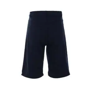 Auralee Silk Denim Wide Shorts - Black