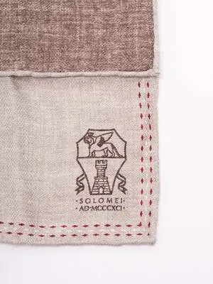 Brunello Cucinelli Silk Pocket Square - Multicolor