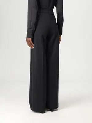 Max Mara High-waisted Wide-leg Pants - Black