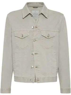 Brunello Cucinelli Cotton Denim Jacket - Multicolor
