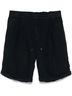 Brunello Cucinelli Linen Bermuda Shorts - Multicolor