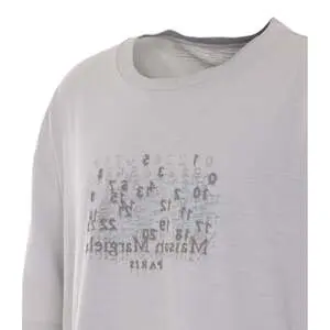 MAISON MARGIELA Reverse Numeric T-shirt - Gray