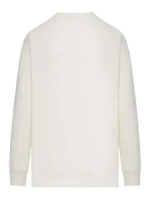 JIL SANDER Crew Neck Cotton Sweatshirt With Logo - Multicolor
