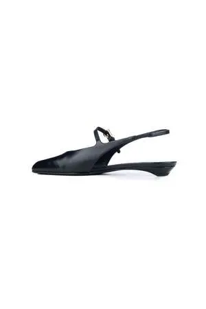 Prada Slingback Flats With Buckled Strap - Multicolor