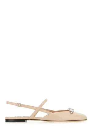 JIMMY CHOO Embellished Ballerina Flats - Multicolor