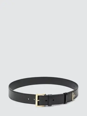 Prada Leather Belt - Black