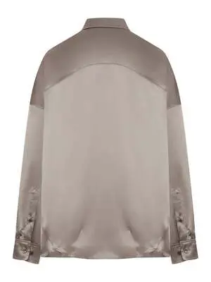 Dries Van Noten Satin-effect Silk Shirt - Multicolor
