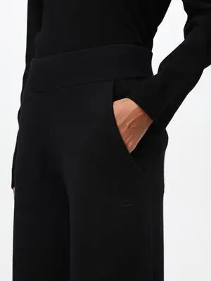 Max Mara Knitted Wide-leg Trousers