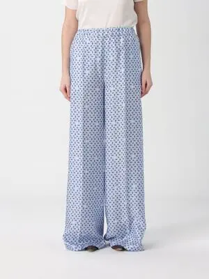 Max Mara Paisley Print Wide Leg Trousers