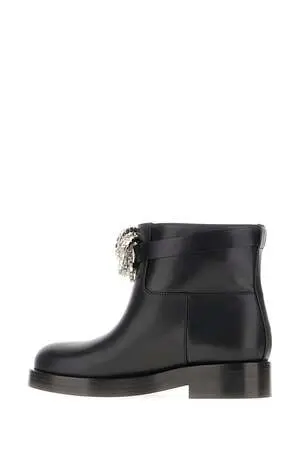 Mach & Mach Embellished Ankle Boots