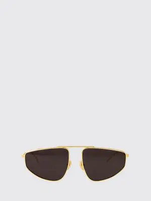 Bottega Veneta Yellow Gold Metal Sunglasses