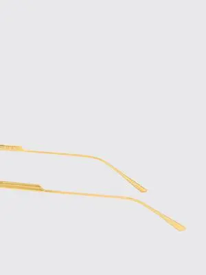 Bottega Veneta Yellow Gold Metal Sunglasses