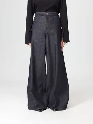 Max Mara Denim Wide-leg Jeans - Blue