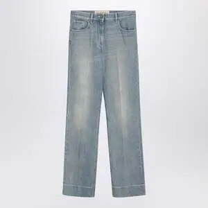 Valentino Garavani Light Washed-effect Jeans - Blue