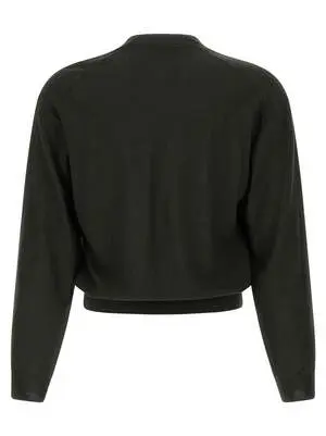 LEMAIRE Twisted Wool Blend V-neck Cardigan