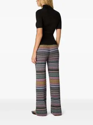 Missoni Striped Viscose Pants - Multicolor