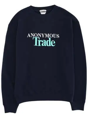 JW Anderson Anonymous Trade Sweatshirt - Blue