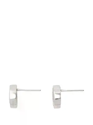 Burberry Knight Coin Earrings - Silver
