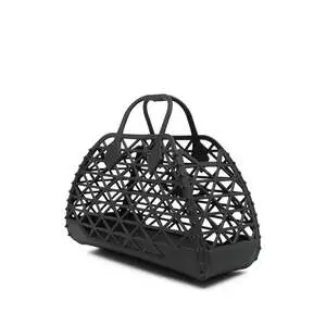 VIVIENNE WESTWOOD Tote Bag With Orb Logo Detail - Black