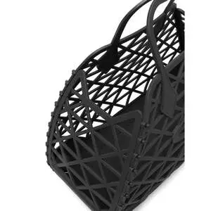 VIVIENNE WESTWOOD Tote Bag With Orb Logo Detail - Black